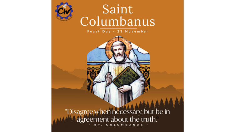 Feast Day of Saint Columbanus - November 23 – CatholicWerks