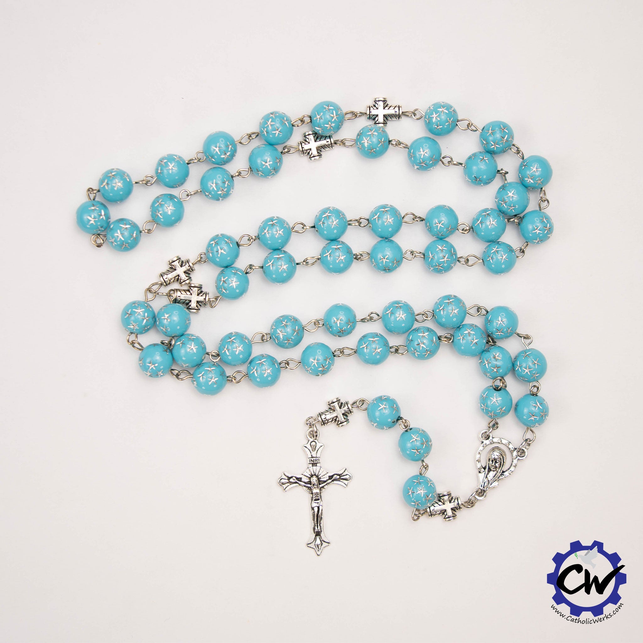Starry Mary & Jesus Mission Rosary – CatholicWerks